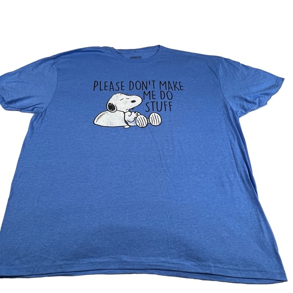 Peanuts | Shirts | Peanuts Hybrid Snoopy Please Dont Make Me Do Stuff ...